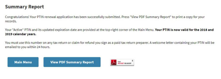 PTIN Renewal Step by Step Guide