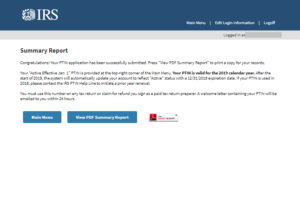 PTIN Application How to Guide