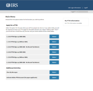 PTIN Application How to Guide | 2290Tax.com