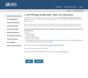 PTIN Application How to Guide | 2290Tax.com