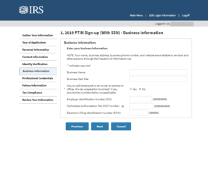 PTIN Application How to Guide | 2290Tax.com