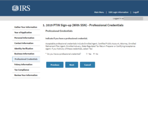 PTIN Application How to Guide | 2290Tax.com