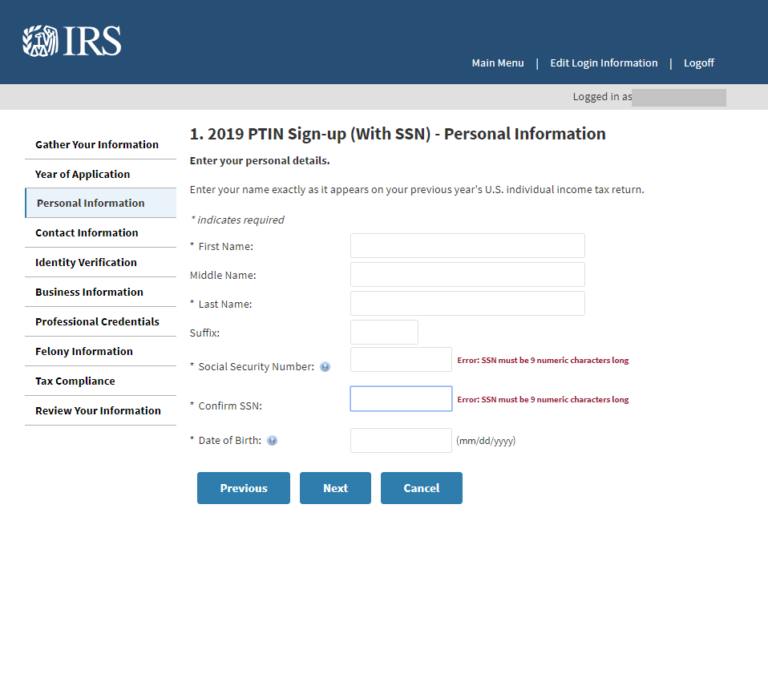 PTIN Application How to Guide | 2290Tax.com