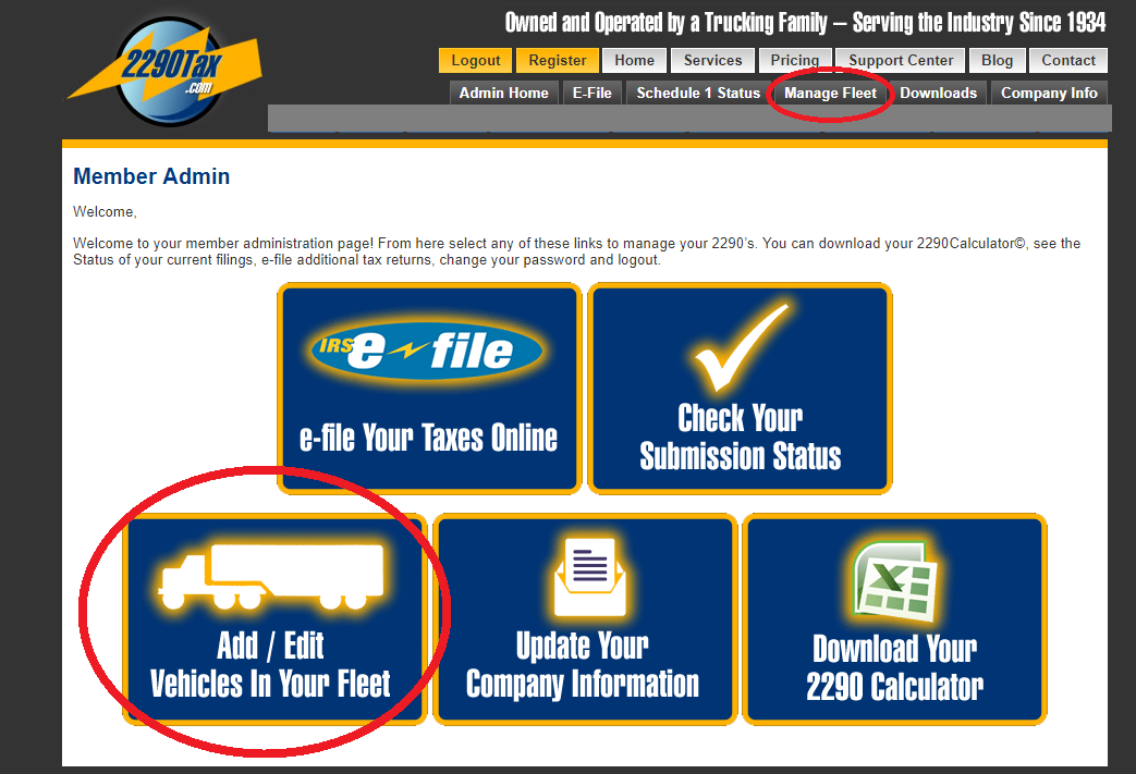 Step by Step 2290 e-File Instructions